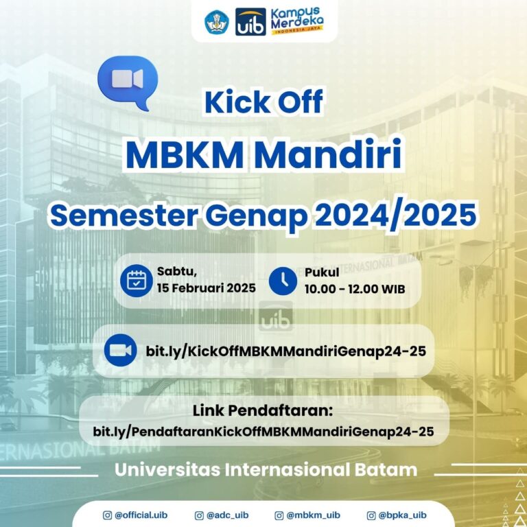 Pelaksanaan Kick Off MBKM Mandiri Semester Genap 2024/2025 ...